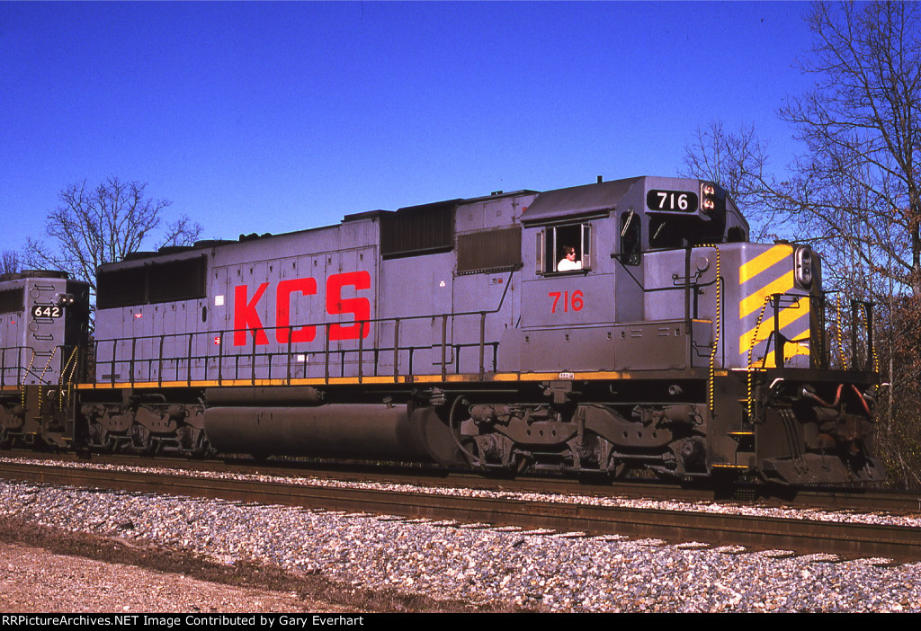 KCS SD60 #716 - Kansas City Southern